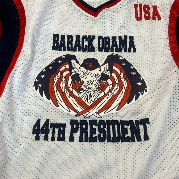 Baraka Wear | Shirts | Barack Obama 44th President Red White Blue ...